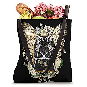 Fairy Grunge Butterfly Wing Skeleton Fairycore Aesthetic Y2K Tote Bag