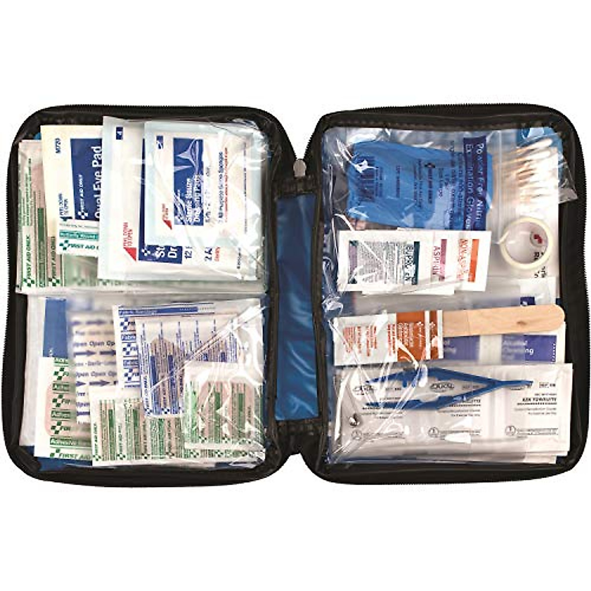 First Aid Only FAO-428 All-Purpose Emergency First Aid Kit for Home, Work, and Travel, 131 Pieces