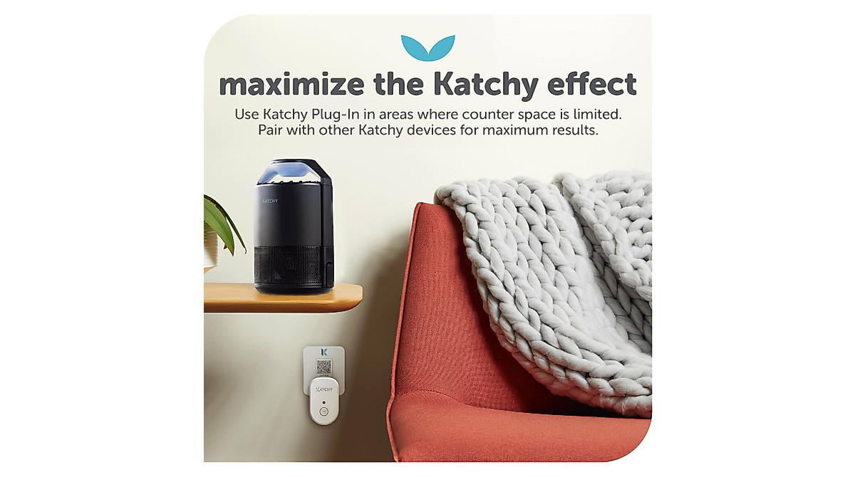 Katchy Plug-in Glue Board Refills (8 Pack) for a Buzz-Free Home