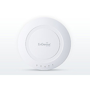 EnGenius 802.11ac 3x3 Dual Band, high-powered, long range, 28 dBm, Indoor Ceiling-Mount Wireless AP with integrated Antennas, gigabit port, (EAP1750H)