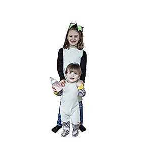 Naked No More®One Piece Romper Back Zipper Bodysuit Pajamas Escape Proof Adaptive Clothing (4T) (Mom's Choice Award Winner)