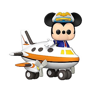 Funko Disney Mickey Mouse One : Walt’s Plane - Pilot Mickey Mouse Pop! Ride: Mickey in The Mouse