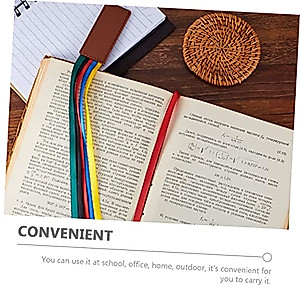 BIUDECO 16 Pcs Bible Bookmark Present Ribbon Color Books Bookmark Book Lover Gifts Book Darts Fashion Bookmark Convenient Bible Bookmark Ribbon Bookmark Polyester Small Gift