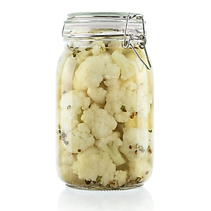 Galashield Glass Jars with Lids Food Storage Jars with Airtight Lids Leak Proof Glass Canisters Kitchen Jars [50 oz]