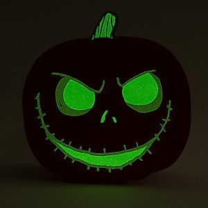 Loungefly The Nightmare Before Christmas Jack-o'-Lantern Glow-in-The-Dark Crossbody Purse - Entertainment Earth Exclusive