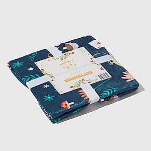 Baby Blanket, Warm Plush Fleece Blankets, for Boys and Girls, Super Soft Throw (Wonderland)