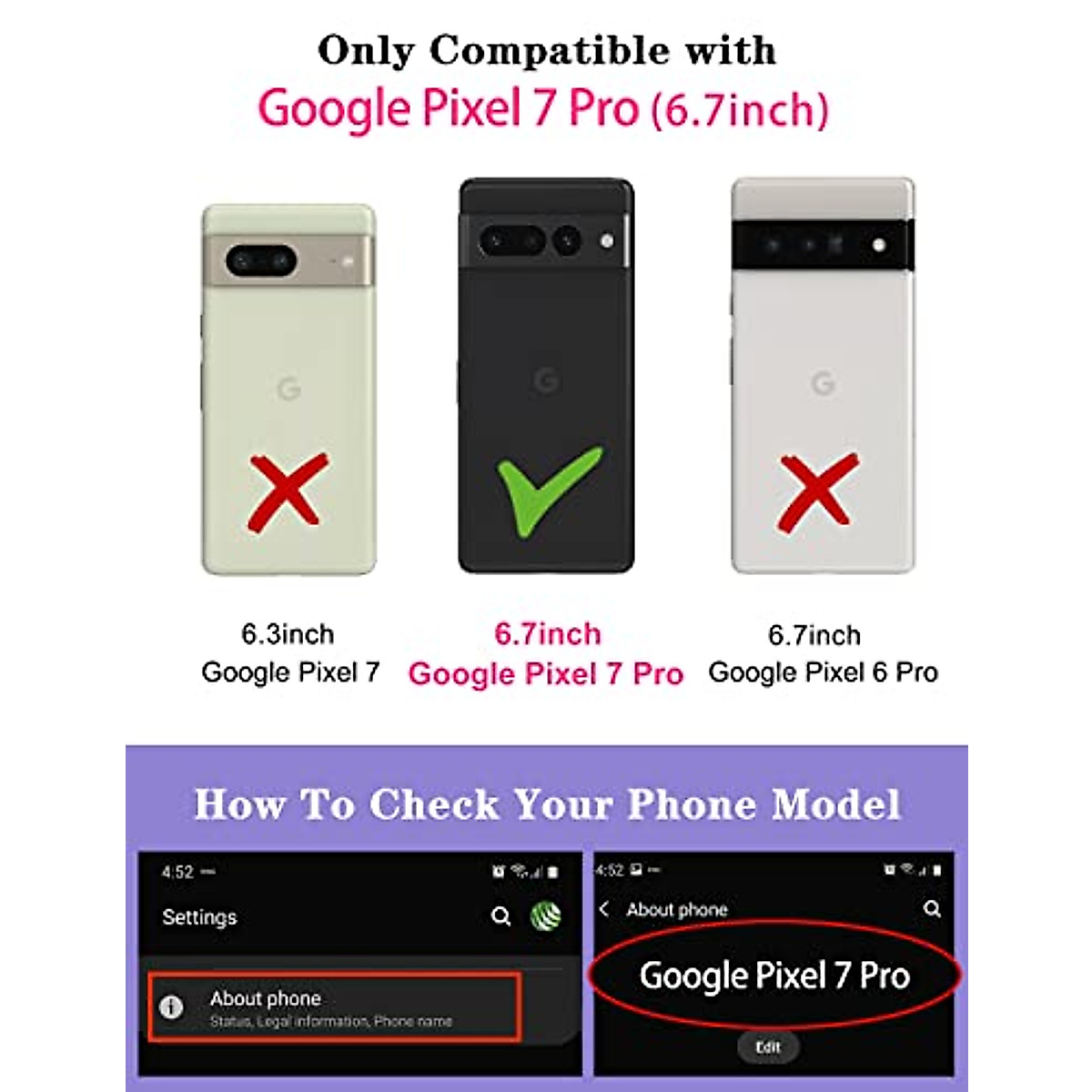 Goocrux for Google Pixel 7 Pro Case Sun and Moon Stars for Girls Women Cute Space Girly Phone Cover Fashion Gold Print Unique Design with Slide Camera Cover Aesthetic Cases for Pixel 7 Pro 5G 6.7 inch