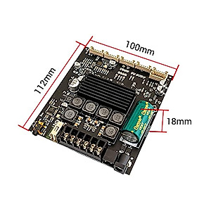 Bluetooth-compatible 5.1 Power Amplifier Board AUX Speaker 2.1CH Stereo- Home Music Wireless Modules Home Theater System Bluetooth-compatible Surround Sound Speaker Wireless
