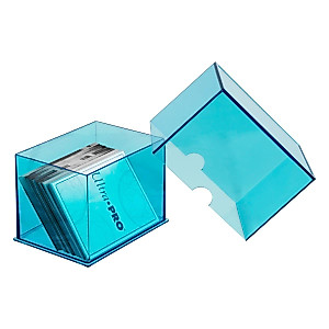 Ultra Pro Eclipse 2-Piece Deck Box: Sky Blue - For Pokemon game, MTG, Baseball, Basketball, Football card and other Trading Cards or Board Games storage