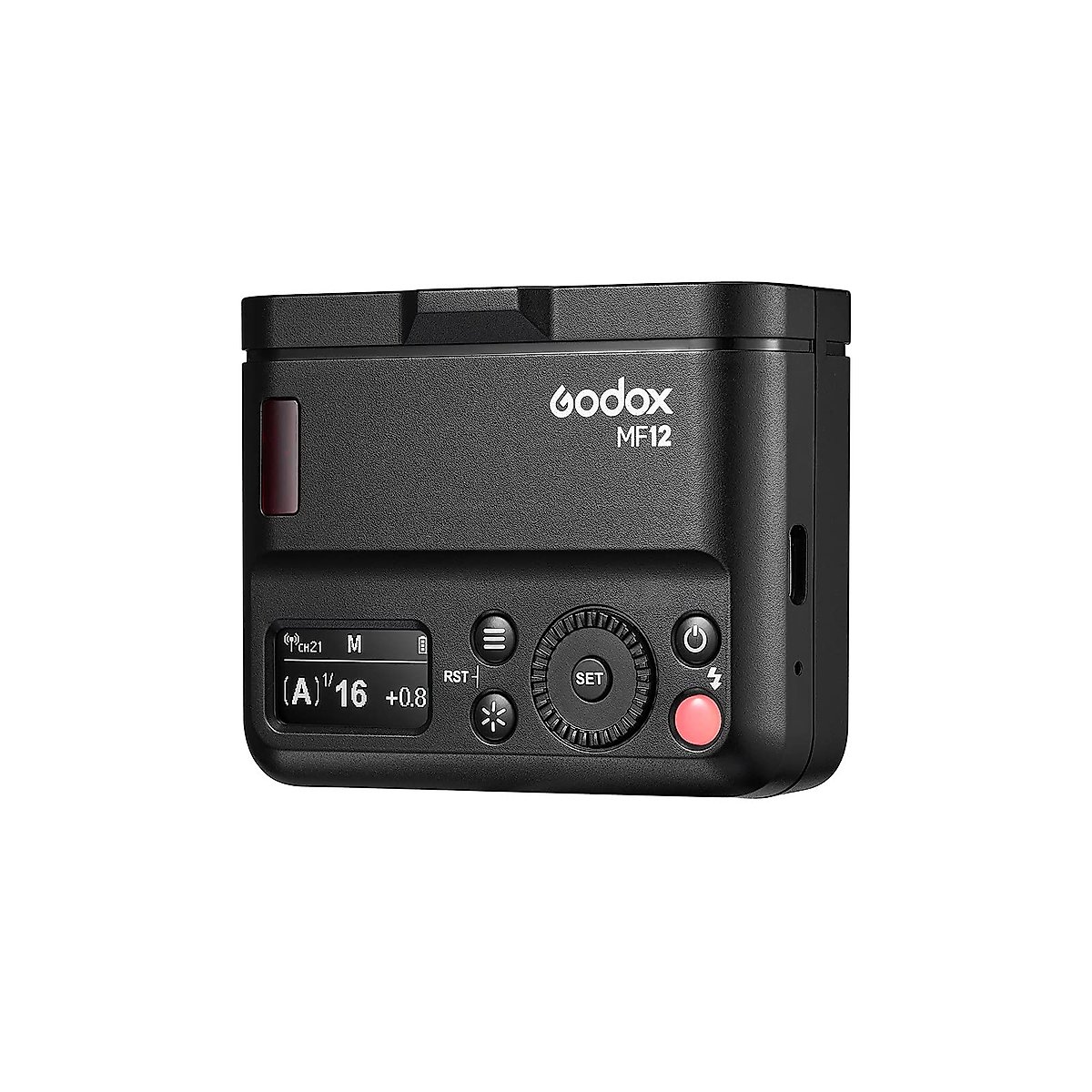 Godox MF12 MF12-K2 Macro Flash Off-Camera TTL Flash Speedlite 12W, 2.4G Wireless Control,TTL/M Mode,Built-in 3.7V/6.29W Lithium Battery, Compatible with Nikon, Sony, Canon, Fuji, Olympus and Panasonic