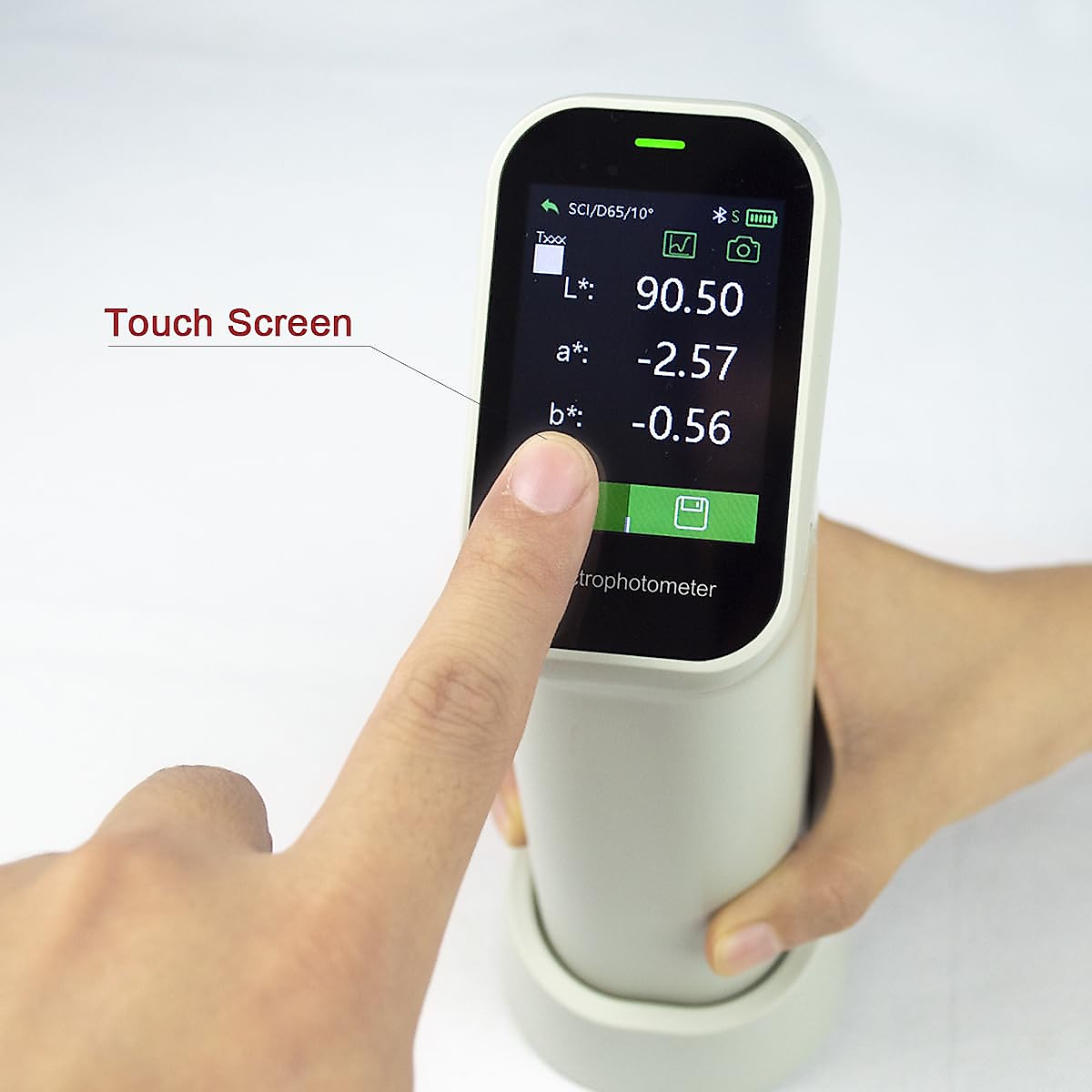 Professional Colorimeter VK10,30+ Parameters,Touch Screen Control, with APP and PC Software