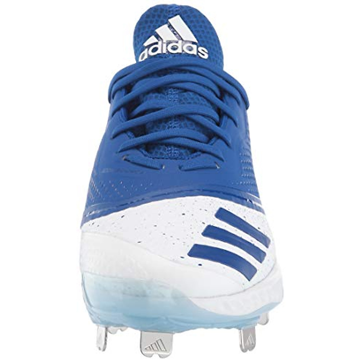adidas Women's Icon V Bounce Baseball Shoe, Collegiate Royal/Collegiate Royal/Glow Blue, 9 M US
