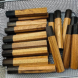 1PC Japanese-style Kitchen Knife Handle Octagonal Handles Safflower Knives Material