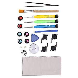 BOTEGRA 3D Joystick Disassembly Kit, Handle Repair Tool Metal Buckle Universal Wearable for Switch