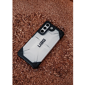 URBAN ARMOR GEAR UAG Designed for Samsung Galaxy S22 Plus Case Clear Ice Rugged Lightweight Slim Shockproof Transparent Plasma Protective Cover, [6.6 inch Screen]