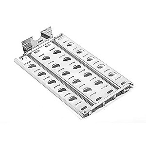 DcYourHome Stainless Steel Heat Plates for Lynx Gas Grill Models,16 7/8" x 9 1/2" Briquette Grill Heat Shield Replacement Parts for Lynx L27, 36,36F,48, LBQ27RE, L54R (2 PCS)