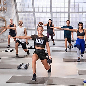 Beachbody Yoga Mat, Textured Traction Surface, 100% Latex-Free, Dimensions 24" x 68" x 3mm