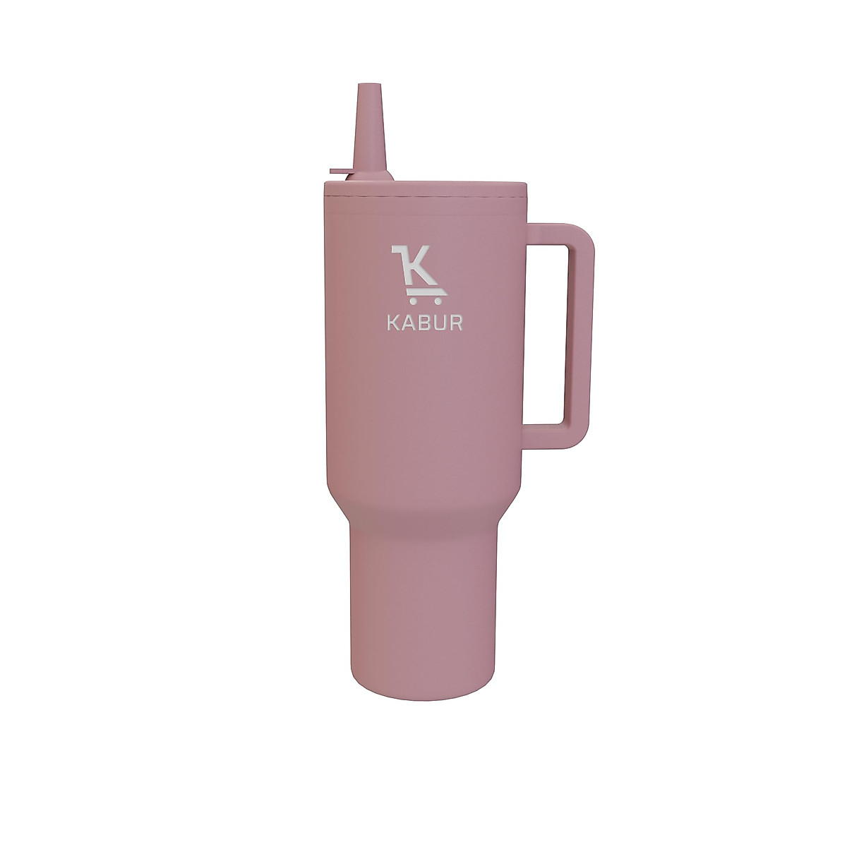 KABUR Hydro Tumbler 40oz - Premium Stainless Steel Travel Mug with Vacuum Insulation, Extra Lid, Straw, and Cupholder-Friendly Design. (Cranberry, 40oz)
