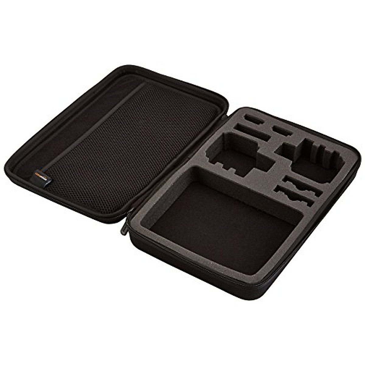 Amazon Basics Large Carrying Case for GoPro And Accessories - 13 x 9 x 2.5 Inches, Black