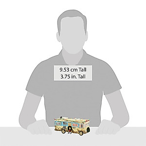 Department 56 Snow Village National Lampoon's Christmas Vacation Cousin Eddie's RV Lit Figurine, 7.87 Inch, Multicolor