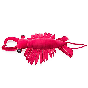 ZHONGXIN MADE Realistic Cambrian Ancient Organism Anomalocaris Plush Toy - 21" Lifelike Cambrian Creature Anomalocaris Stuffed Animals Model Plushie, Unique Plush Gift for Kids
