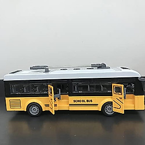 Remote Control Bus, High Simulation Single Layer School Bus Toy for Kids (School Bus)