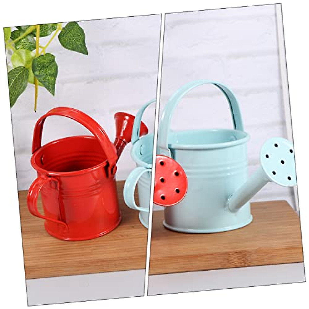 GANAZONO 8 pcs Tin Watering can Watering can Kids Plant Mister Plant Watering Water can for pots for Outdoor Plants Toddler Watering can Planting Indoor Filling Child Drinking Fountain Iron