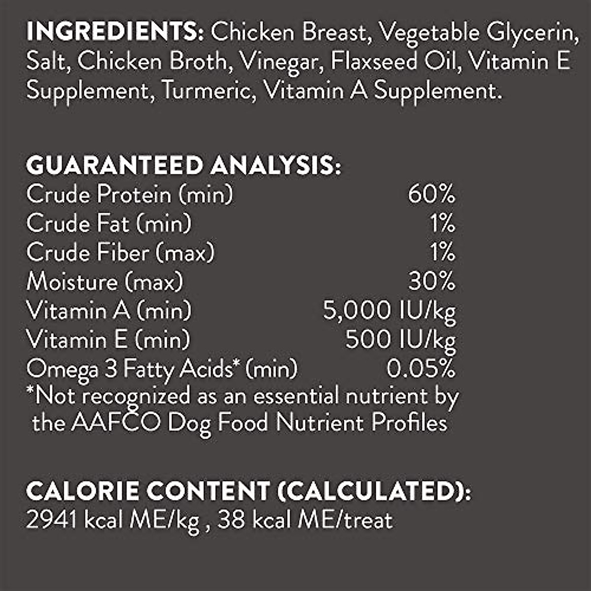 DOGSWELL Immunity & Defense, Flaxseed Oil, Turmeric, Vitamin E & A, Healthy Aging, Chicken Jerky 24 oz (842197)
