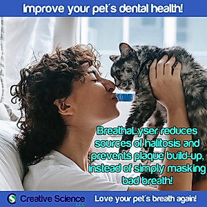 BREATHALYSER imrex Pet Breath Freshener and Dental Care Water Additive for Dogs and Cats | 500 ml