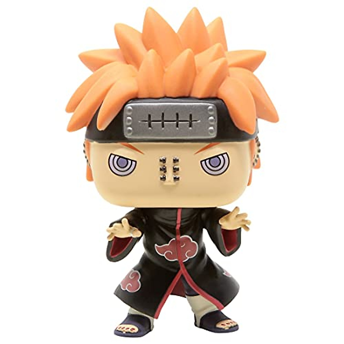 POP Naruto Shippuden - Pain Funko Pop Vinyl Figure (Bundled with Compatible Pop Box Protector Case), Multicolor, 3.75 inches