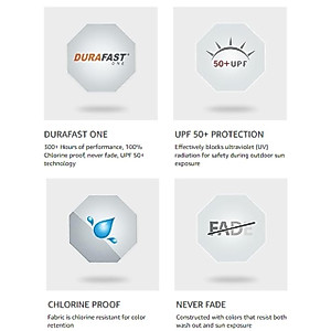 TYR Boys' Durafast ONE Jammer Swimsuit, Navy, 28