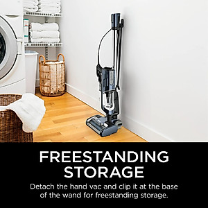 Shark HZ600 Ultralight Pet Pro Corded Stick Vacuum with PowerFins & Self-Cleaning Brushroll, Converts to Hand Vacuum, Pet Crevice & Upholstery Tools, Blue (Renewed)