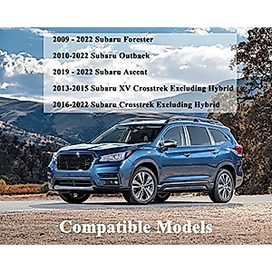 Oyviny Custom 4 Pin Trailer Wiring Harness 56040 for Subaru Forester 2009-2022/Outback 2010-2022/XV Crosstrek 2013-2015/Crosstrek 2016-2022/ Ascent 2019-2022, Forester Towing Wiring