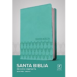 Santa Biblia NTV, Edición compacta (SentiPiel, Menta) (Spanish Edition)