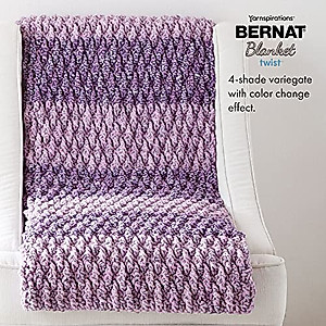 Bernat Blanket Twist Beachcomber Yarn - 2 Pack of 300g/10.5oz - Polyester - 6 Super Bulky - 220 Yards - Knitting/Crochet