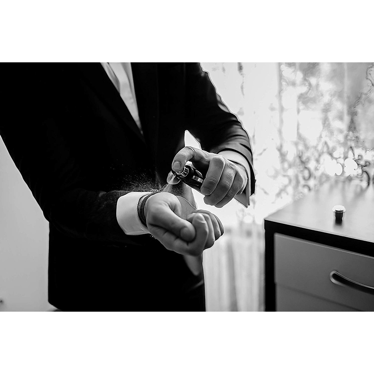 NovoGlow BROSS INTENSE, Eau De Parfum Spray for Men, Seductive, 3.4 Fluid Ounce