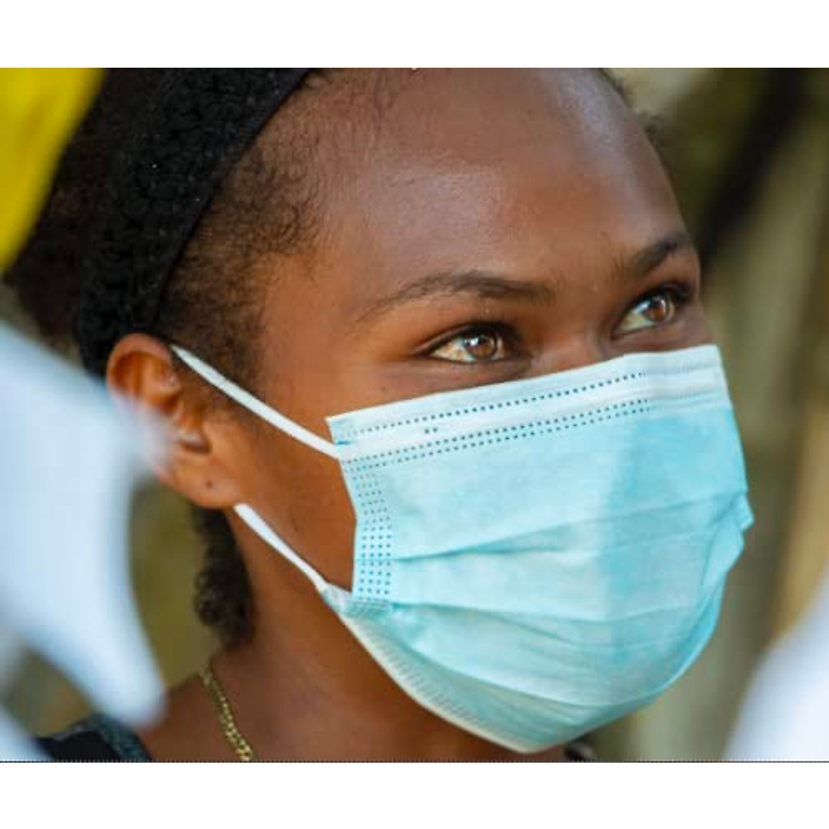 Dr. Family Disposable Face Mask for Adults, 50 PCs, Face Mask with Excellent Fit, Breathable Disposable Masks, Soft Ear Loops, Perfect for Travel, Office, School - Ship from USA