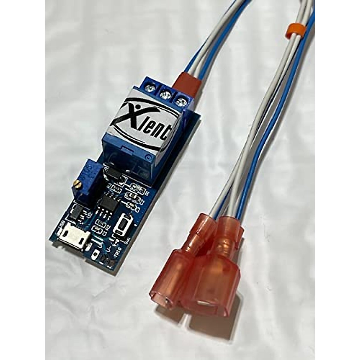 5 Volt Relay Switch KIT, NV 2020-2 Voice Control Your Fireplace from Anywhere and Works with Any Smart Outlet. (Relay Kit - with Power Adapter and Micro USB Cable) Xlentcomfortzone