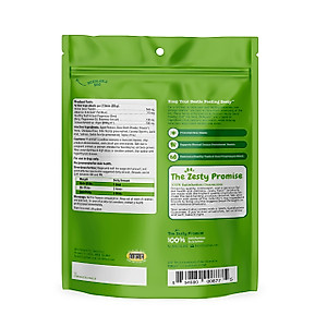 Zesty Paws OraStix for Dogs – Omega Sticks with Hemp Salmon Krill Oil Bone Broth Anti Itch Skin Coat Care Hip & Joint Health Heart Immune System Support Dog Tartar Teeth Cleaning 25oz