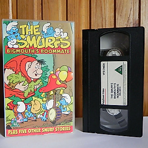 The Smurfs: Bigmouth's Roommate - Animated - Adventures - Children's - Pal VHS