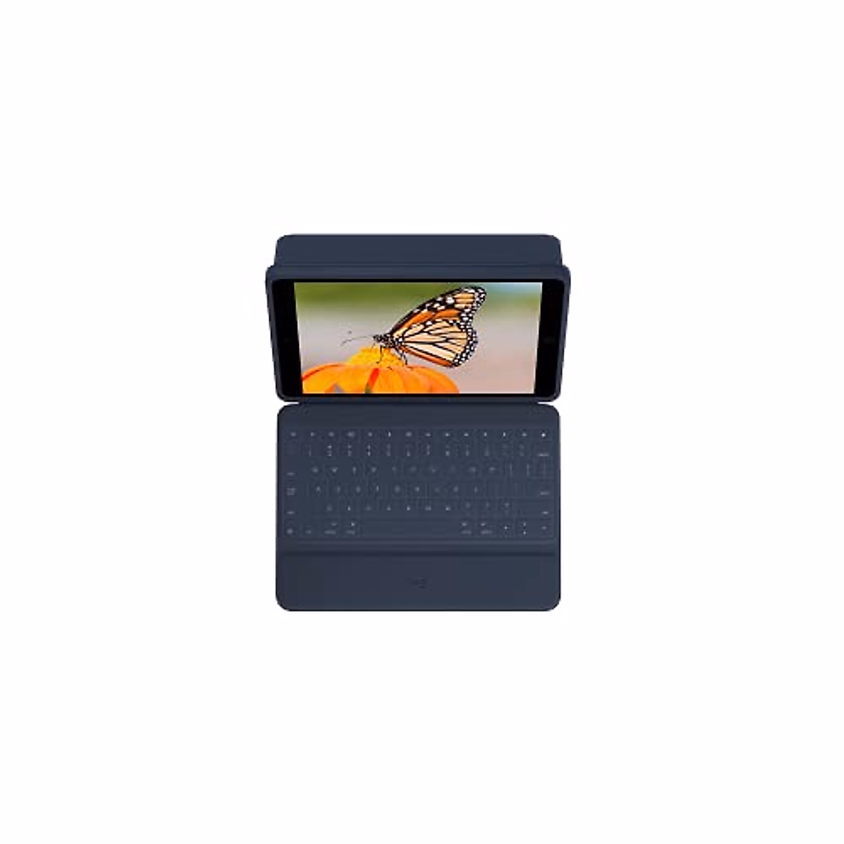 Logitech Rugged Combo 3 iPad Keyboard Case with Smart Connector for iPad (7th, 8th and 9th Generation) for Education - Classic Blue