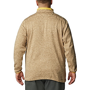 Columbia Men's Sweater Weather Full Zip, Ancient Fossil Heather, Large