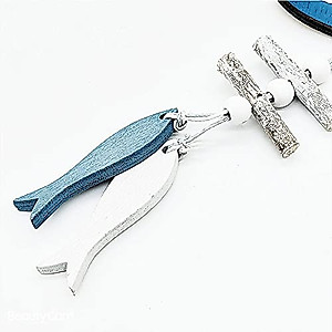 ANNAYA Marine Series Creative Hanging Ornament Crafts Small Fish Pendants Home Accessories Pendants