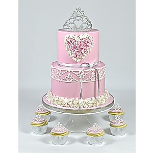 Playing Mold 2pcs Crown Cookie Cutters Silicone Molds for DIY Cake Fondant Biscuit Cookies Soap Sugar Pudding Chocolate Hard Candies Dessert Candle Decor