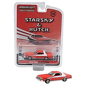 Greenlight x Premium Hobbies Starsky & Hutch 1976 Ford Grand Torino - No Siren 1:64 Scale Diecast Car 51455