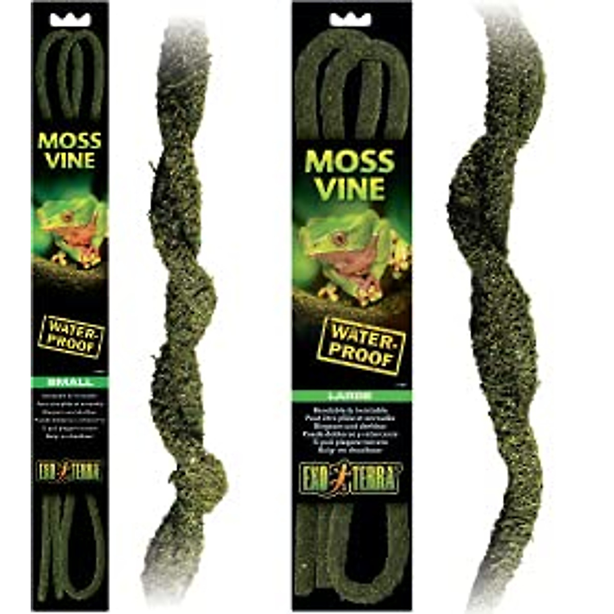 Exo Terra Bendable Moss Vine, Reptile Terrarium Decoration, Small