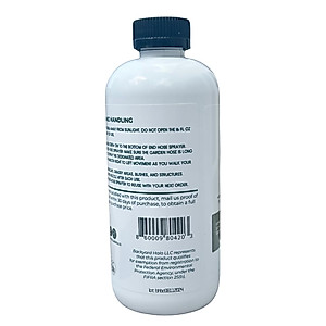 Backyard Halo Mosquito Barrier End Hose Sprayer Kit | DEET Free | Two 16 Fl Oz Bottles | Children, Adult, and Pet Safe | Friendly to The Environment | Reduces Mosquitoes | Covers 2,400 SqFt