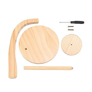 FQGGJ Wrist Yarn Holder for Crocheting,Magnetic Yarn Ball Holder, Yarn Storage Organizer Yarn Spinner for Crocheting,Crochet Gift for Knitting Lovers(Light wood)