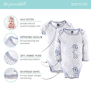 The Peanutshell Newborn Layette Gift Set for Baby Boys or Girls | 23 Piece Gender Neutral Newborn Clothes & Accessories Set | Fits Newborns to 3 Months