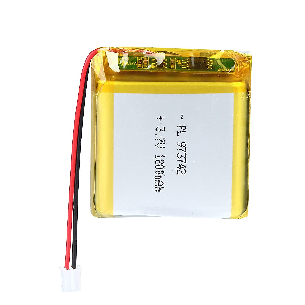 AKZYTUE 3.7V 1800mAh 973742 Lipo Battery Rechargeable Lithium Polymer ion Battery Pack with JST Connector